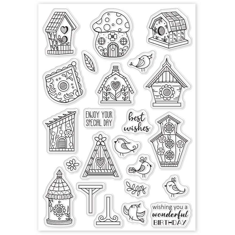 Pvc Plastic Stamps Diy Scrapbooking Photo Album Decorative - Temu