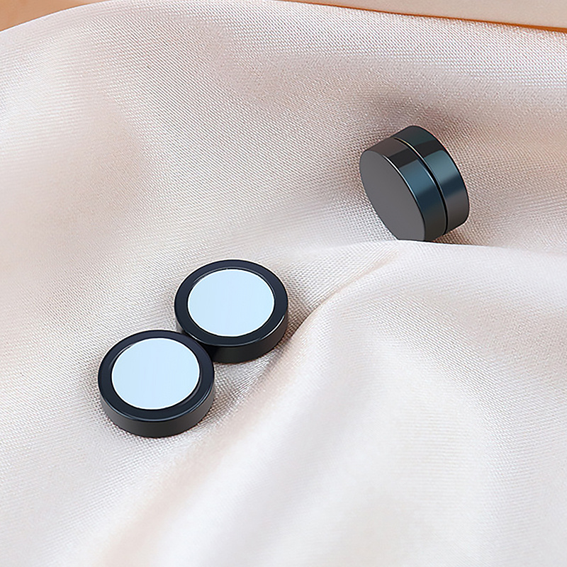 Magnetic Stud Earrings Men Stainless Steel Magnetic Earrings - Temu