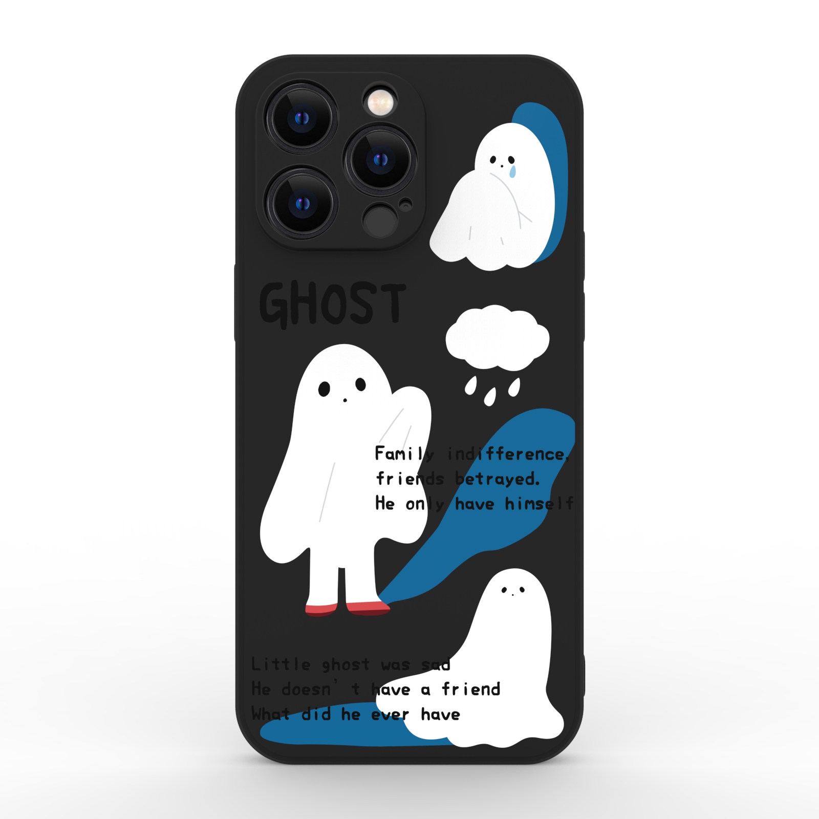 Mobile Phone Case Ghost Iphone Models Iphone7/8 7p/8p - Temu Netherlands