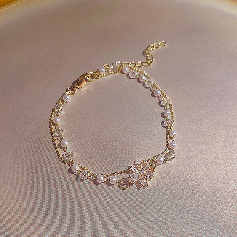 Bohemian Style Rice Bead Bracelet Women Multilayer Ethnic - Temu