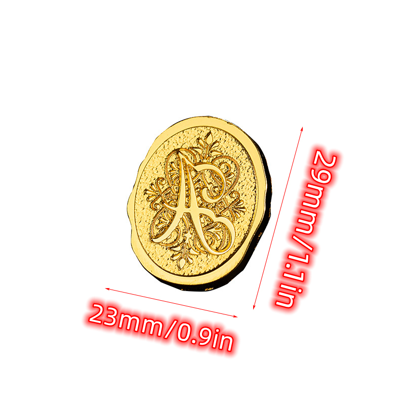 1pc/26pcs z Alfabeto 26 Letras Sello Cera Sello Diy - Temu Spain