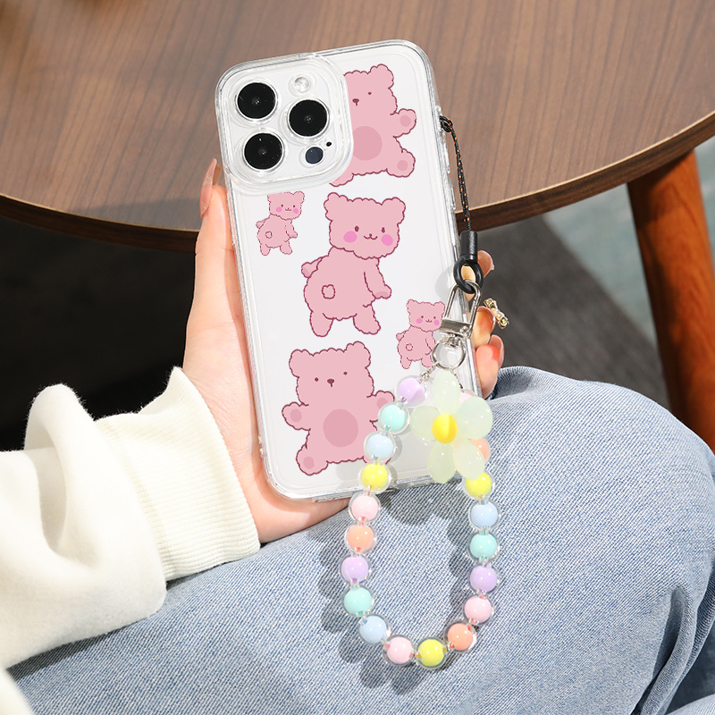 Bear Doll Graphic Phone Case Lanyard - Temu Netherlands