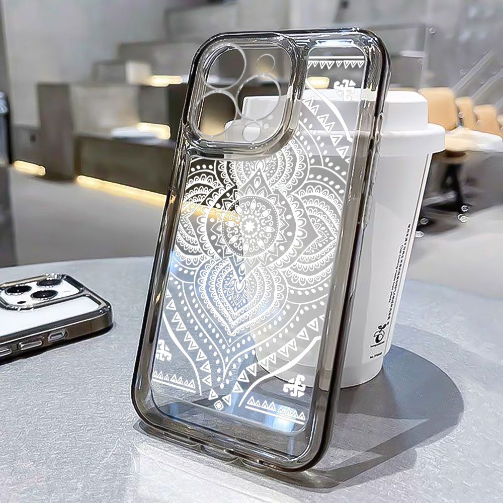 Lace Pattern Transparent Black Lens inclusive Mobile Phone - Temu United Kingdom