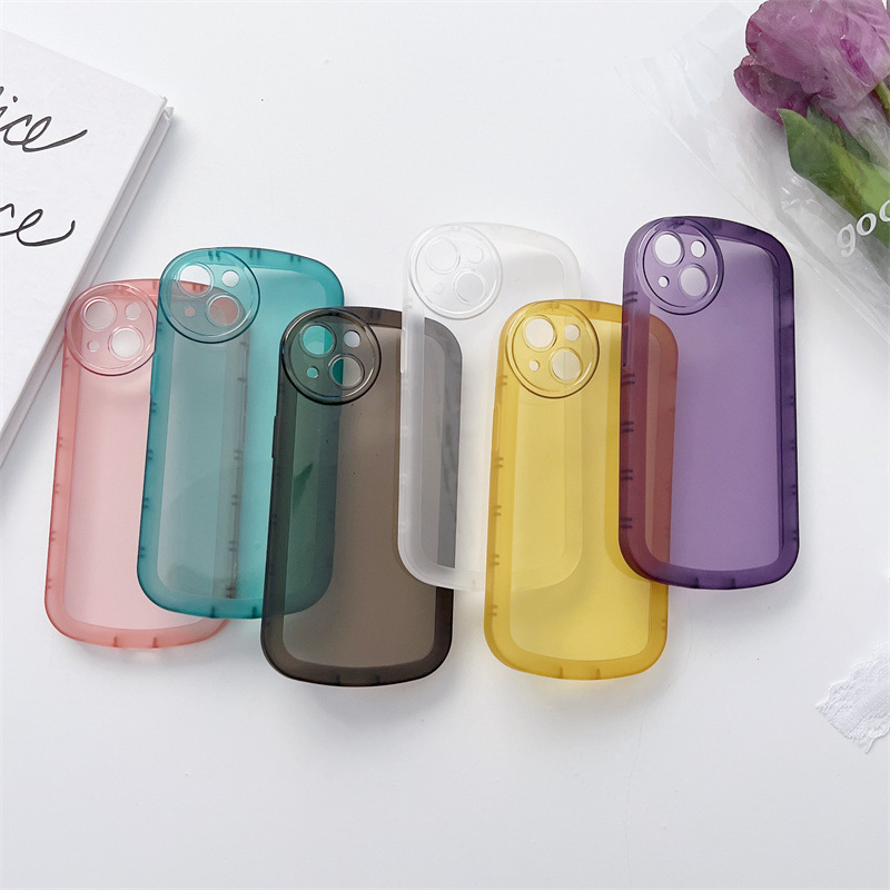 Transparent Color Mobile Phone Case Iphone 14 13 12 - Temu Australia