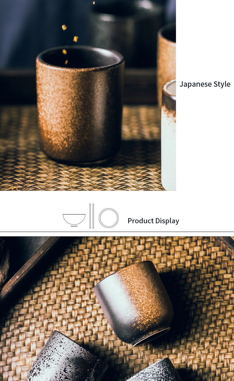 Japanese Style Coffee Cup Teacup Water Cup Stoneware Ceramic - Temu