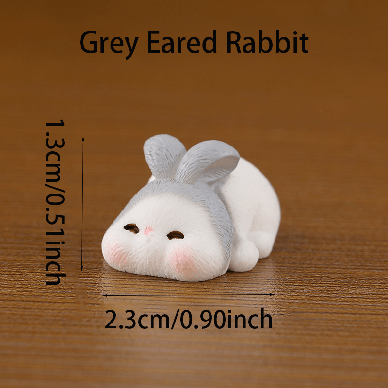 1pc Micro Rabbit Landscape Decoration Diy Succulent Decoration Animal ...