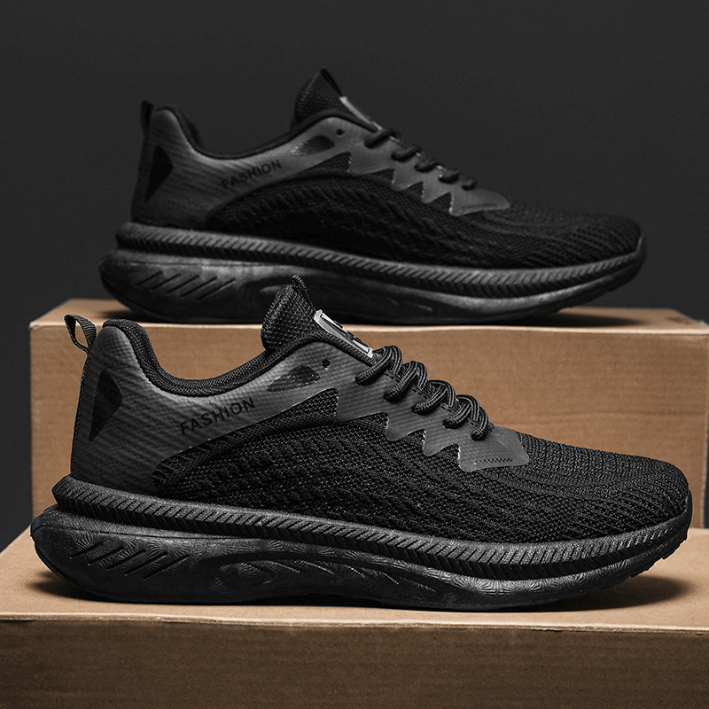 Herren Gewebte Strick-sportschuhe, Leicht Atmungsaktive Anti-rutsch ...