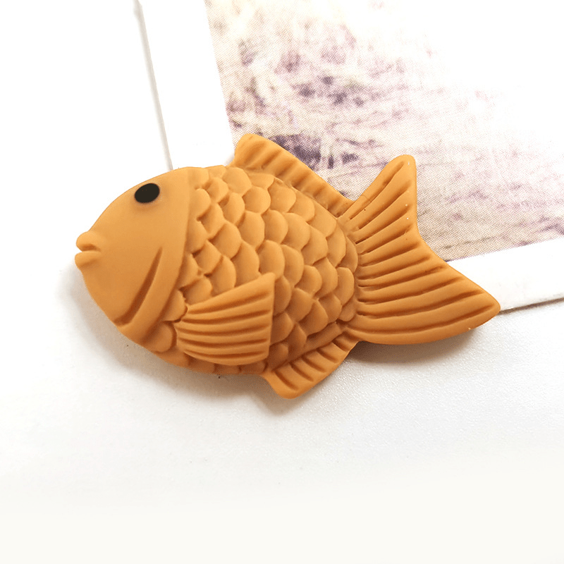 Taiyaki Refrigerator Magnet Cartoon Fish Fridge Magnet 3d - Temu