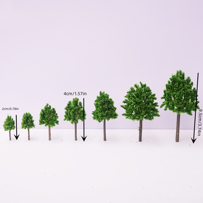 Building Sand Plate Model Tree Scene Tree Mini Simulation - Temu