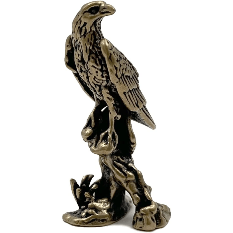 1pc Animal Sculpture Bronze Collectibles Statues Chinese Feng Shui ...