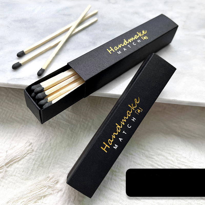 Black Tipping Longer Retro Delicate Texture Birthday Candles - Temu New ...