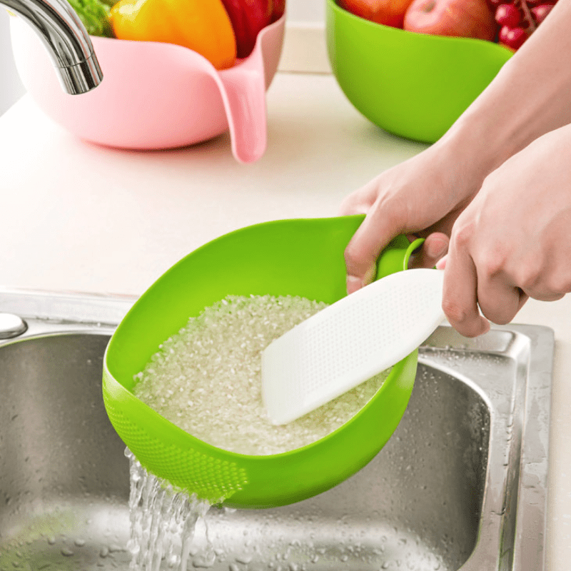 Kitchen Gadget: Quickly Easily Wash Rice Beans Peas Filter - Temu