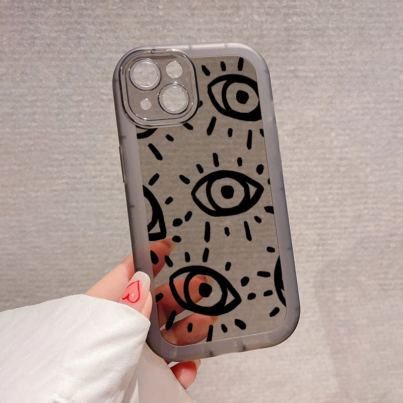 Eyes Graphic Pattern Phone Case Iphone 14 13 12 11 Pro Max - Temu United Kingdom