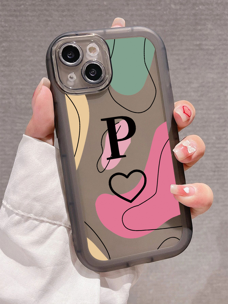 P Graphic Pattern Phone Case Iphone 14 13 12 11 Pro Max Xs - Temu Netherlands