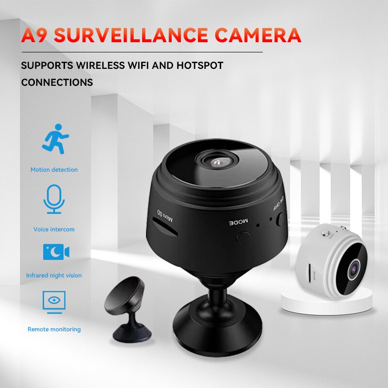 2023 Upgraded 1080p Home Security Camera Detector Indoor Camera Home ...