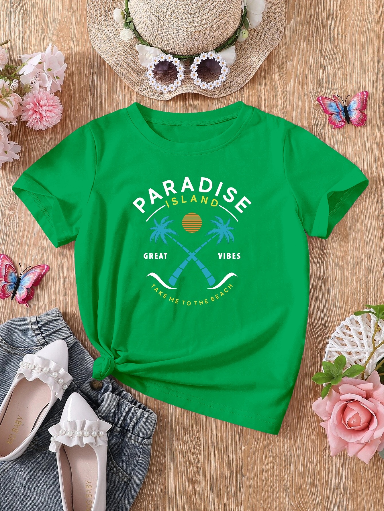 Boys And Girls Teen Casual Paradise Island Coconut Tree - Temu Australia