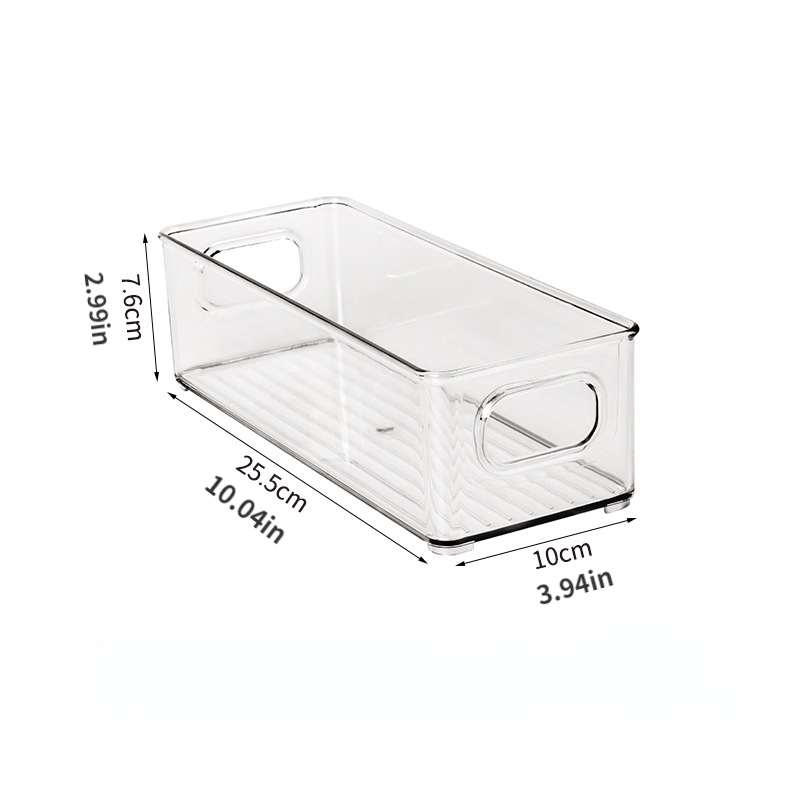 Transparent Fruit Vegetable Storage Box Handle Refrigerated - Temu