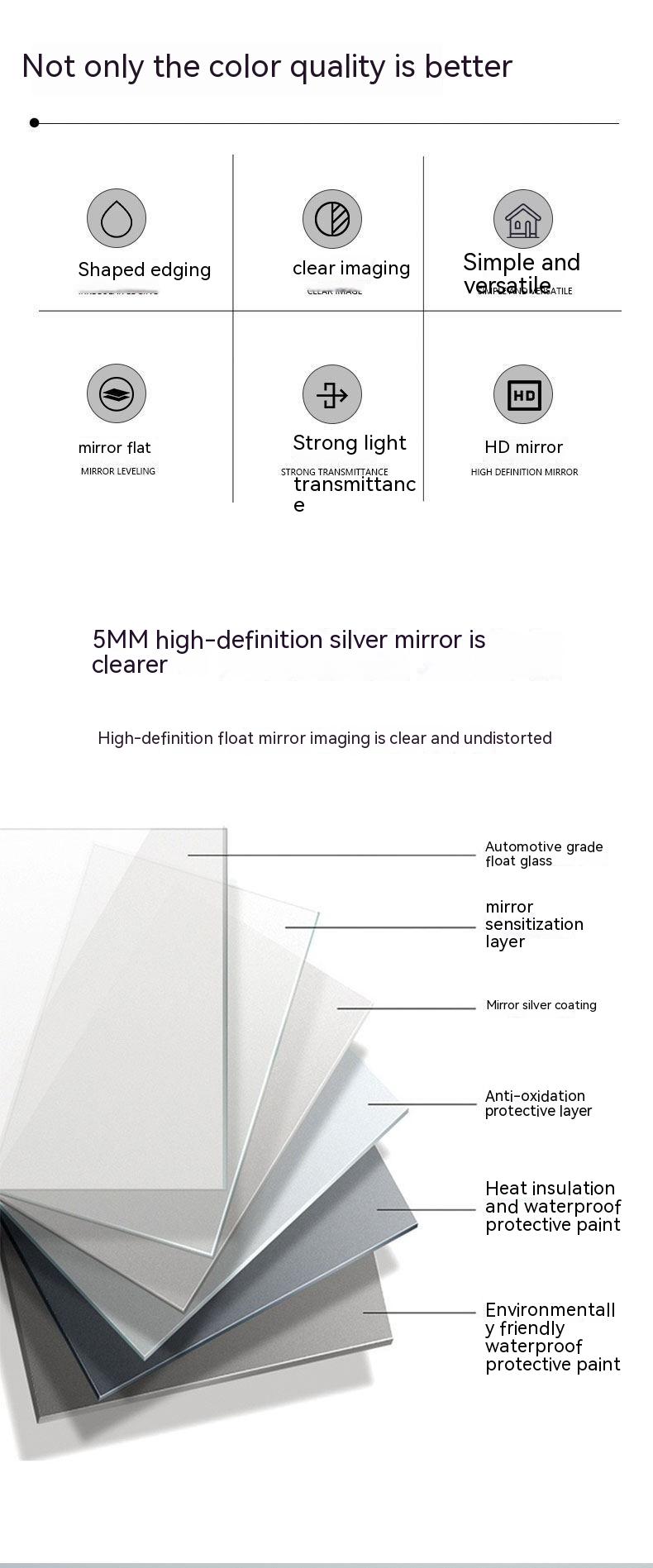 Teardrop Wall Mirror Metal Frame Home Decor Golden Oval - Temu