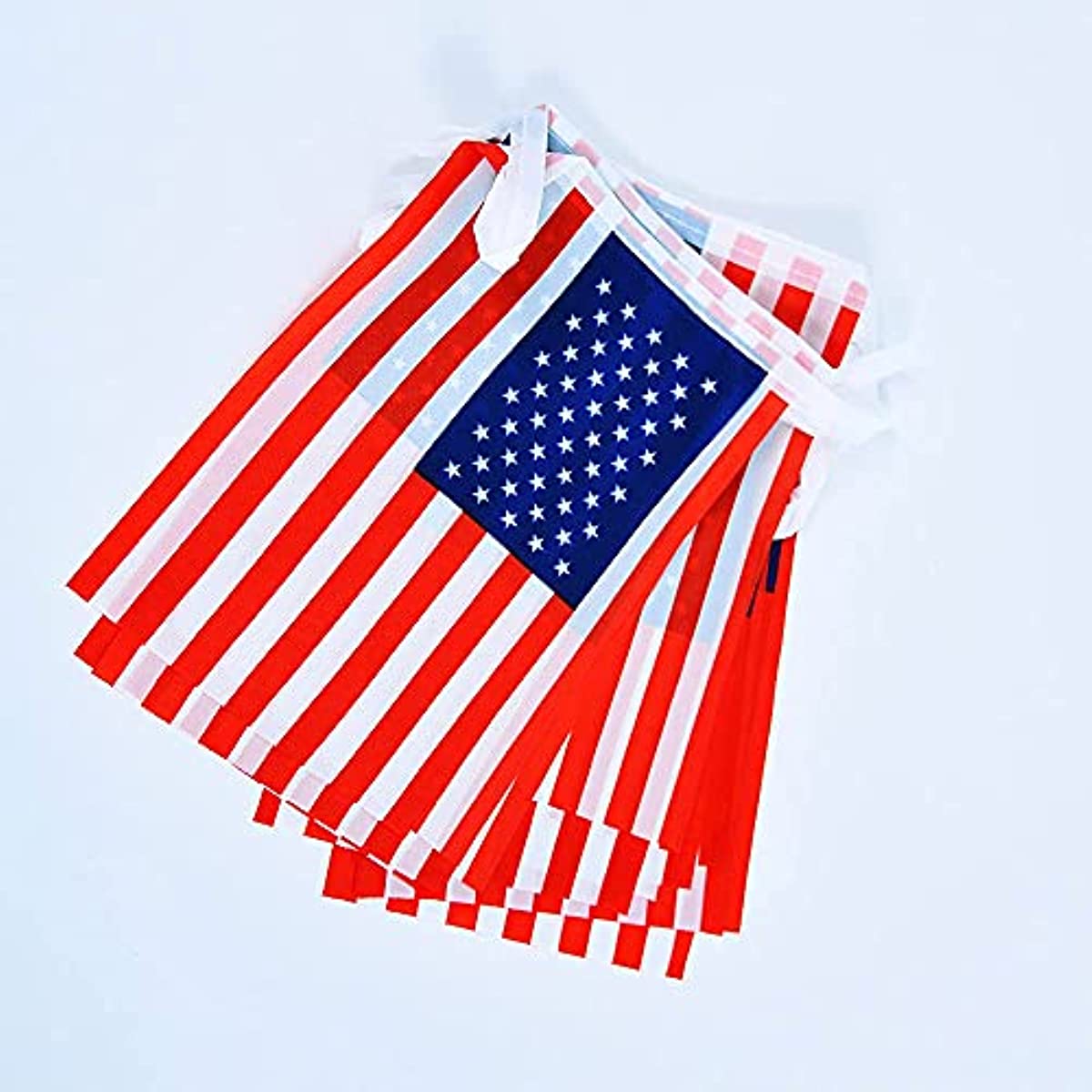 30pcs American Flag Independence Day Banner American Flag 65ft American ...