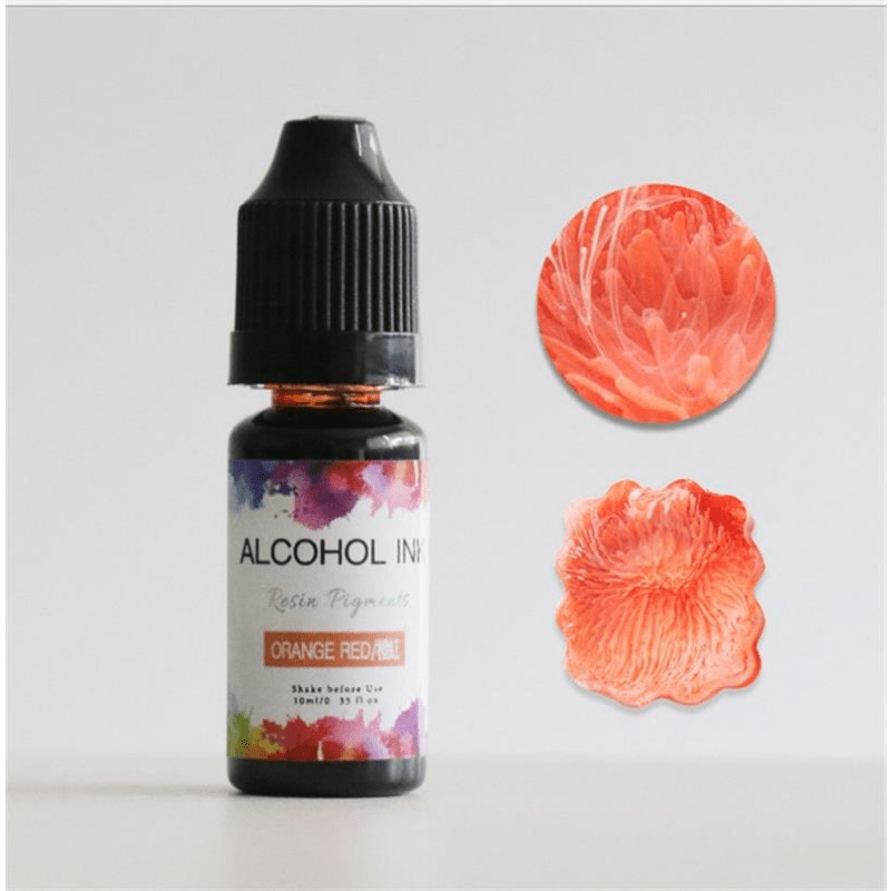 10ml Art Inkt Alcohol Hars Pigment Kit Vloeibare Kleurstof - Temu ...