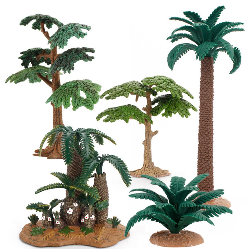 Miniature Trees Mini Garden Figurines Jurassic Period Plants - Temu
