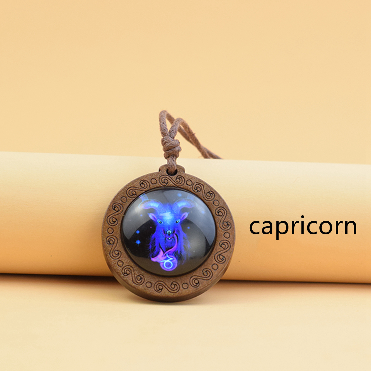 1pc Twelve Zodiac Signs Rope Chain Necklace Libra Scorpio Sagittarius ...