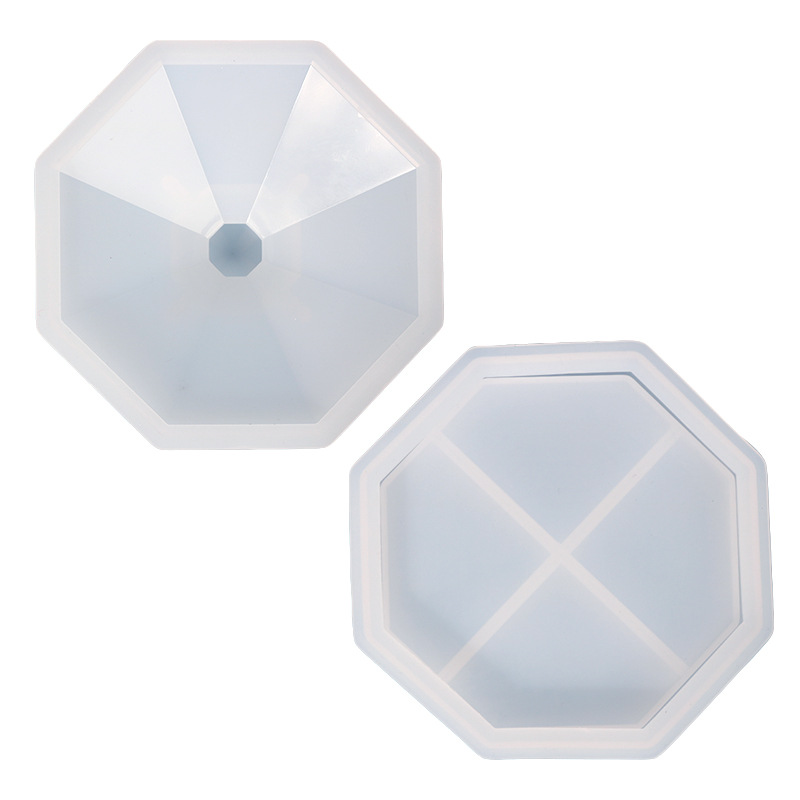 Multi Layer Artistic Box Resin Mold With Lid Silicone Storage Box Resin ...