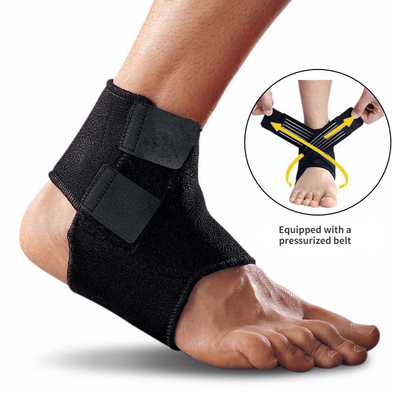 1pc Ankle Support Brace Elasticity Free Adjustment Protection Foot ...