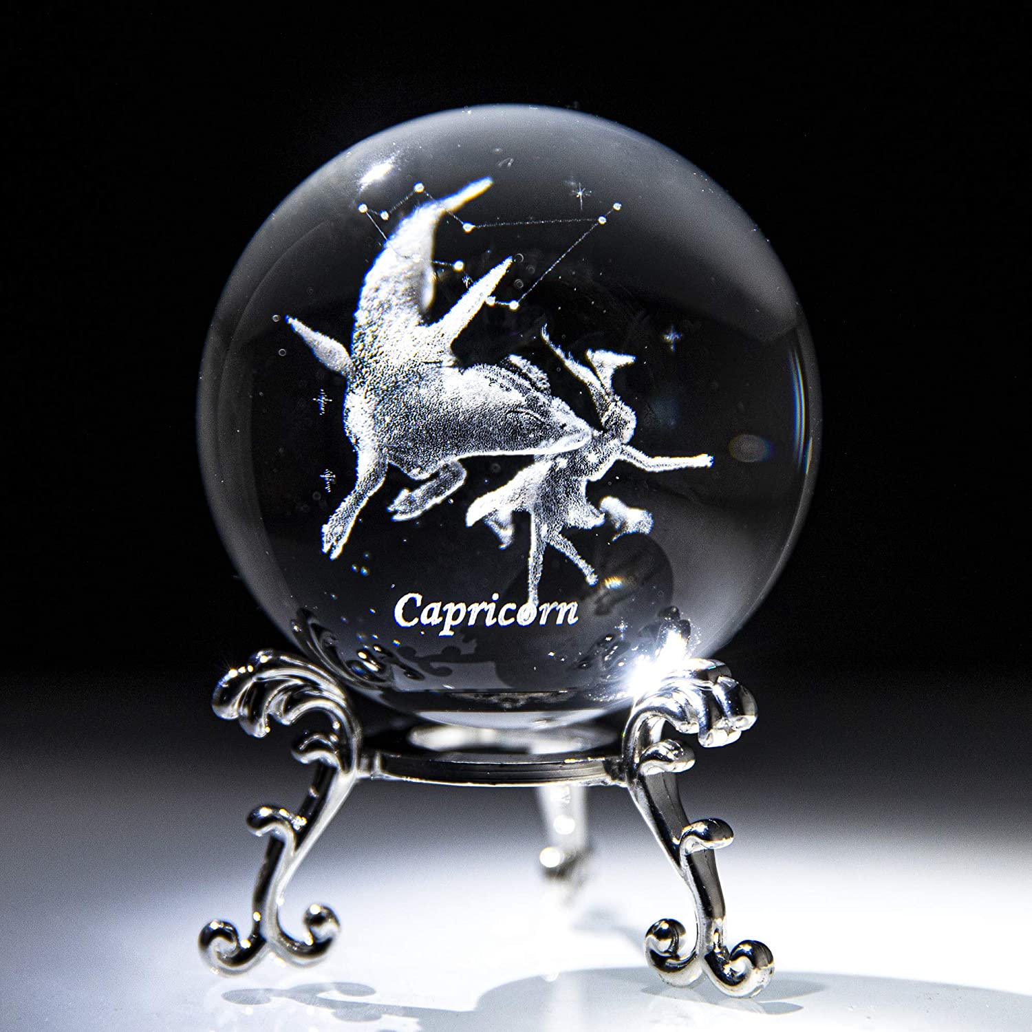 3d Constellation Crystal Ball Crystal Paperweight Full - Temu United