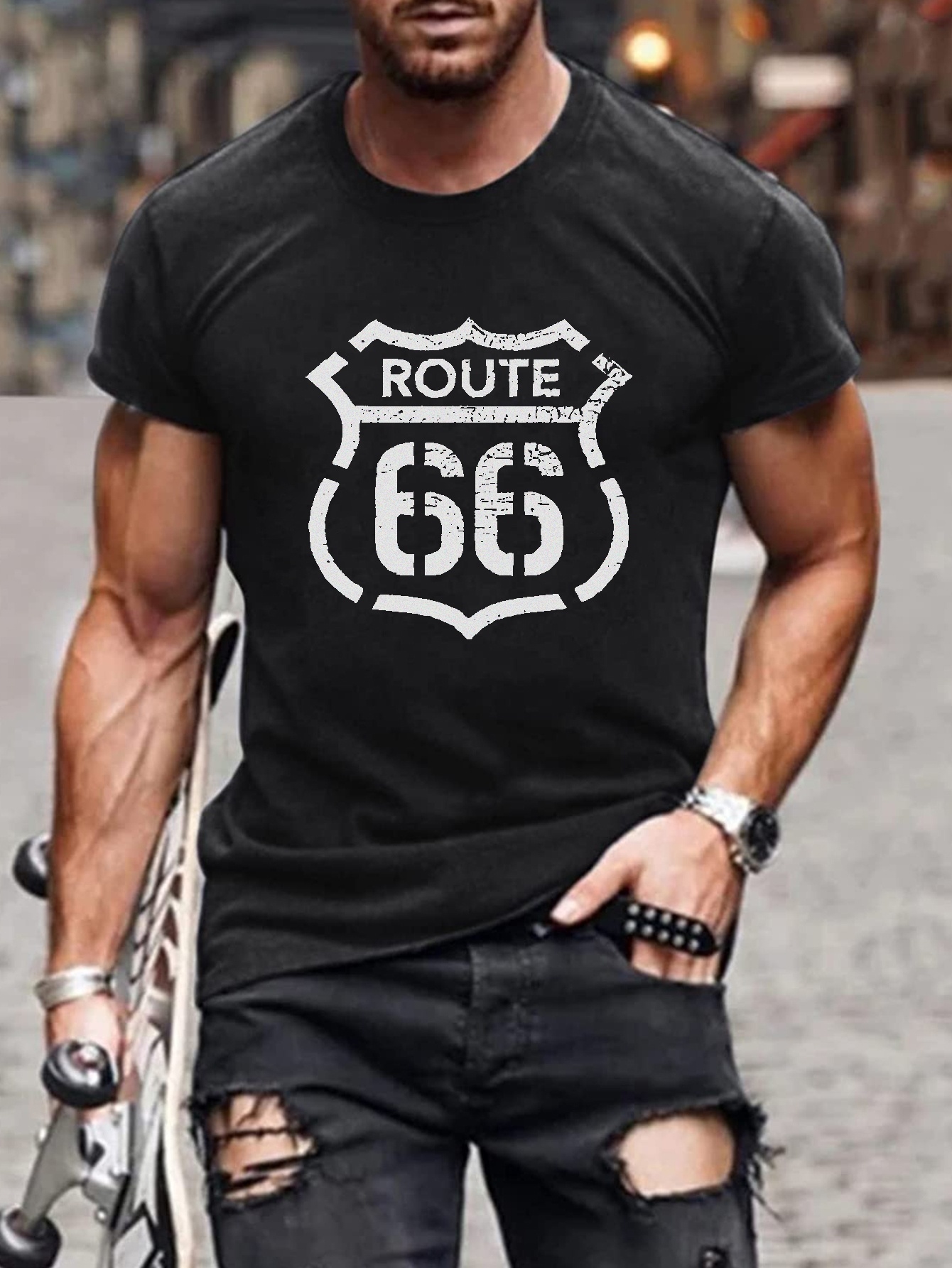 Plus Size Men's Casual Graphic Tees For Summer, "the Dogfather" Print ...