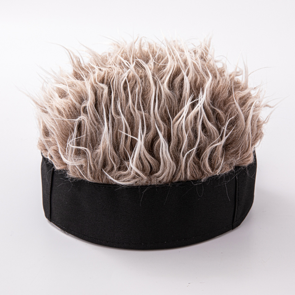 Hat Mens And Womens Hat Wig Hat Fun Hat Hat | Temu United Kingdom