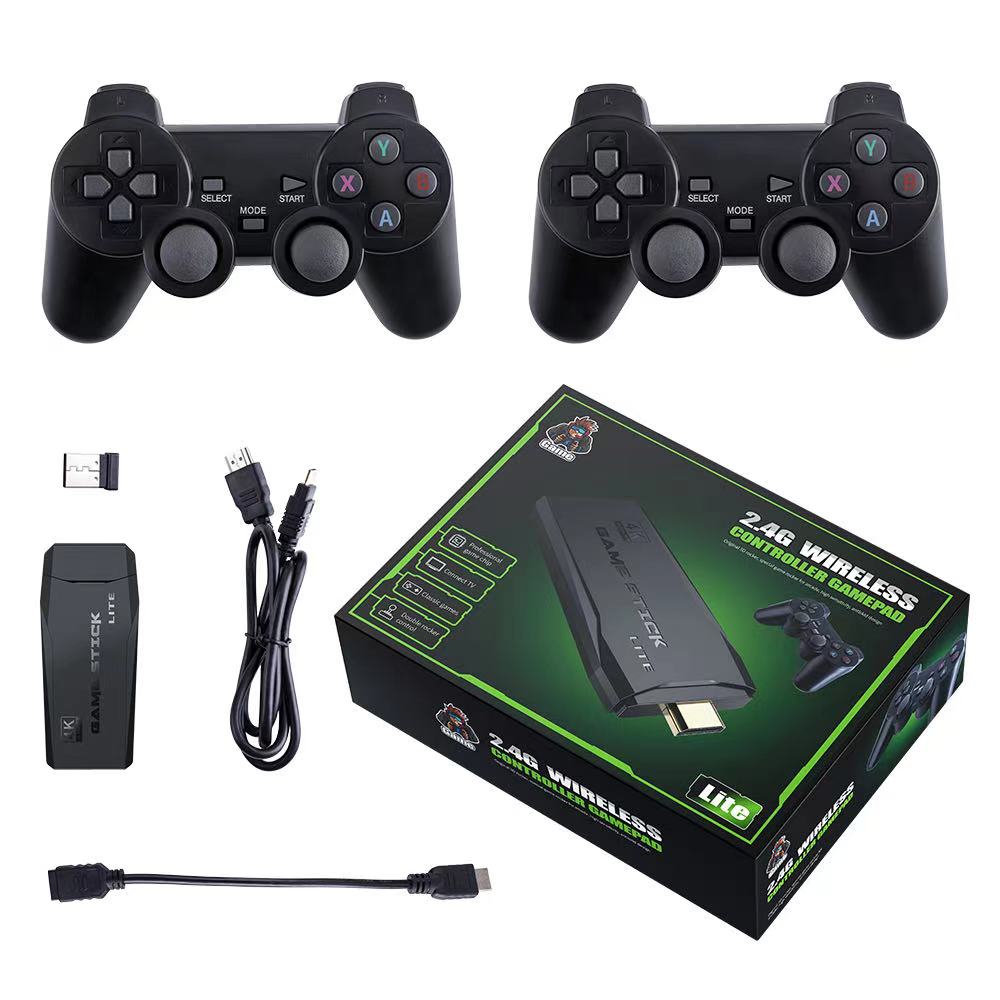 M8 Retro Game Stick 4k Portable Video Game Console 2 4g Double Wireless ...