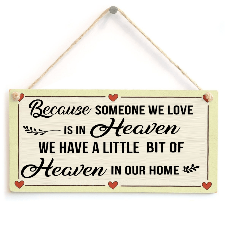 Memorial Wedding Sign Hanging Plaques Wall Art Wooden - Temu Australia