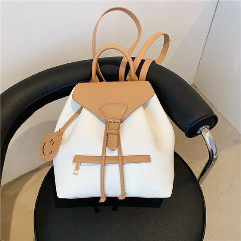 Classic Small Drawstring Backpack Preppy Casual School Bag Women's ...