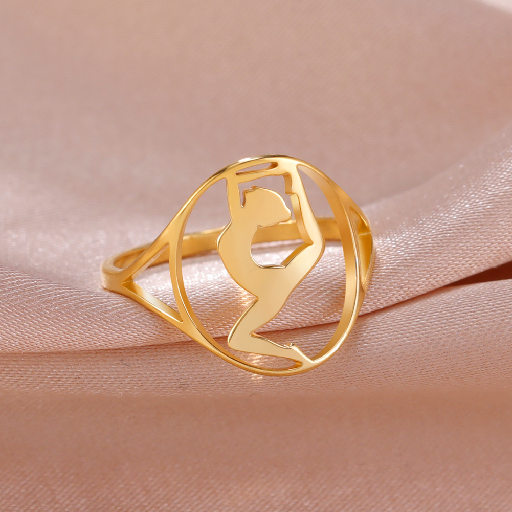 men's artistic ic rings stainless steel - Temu