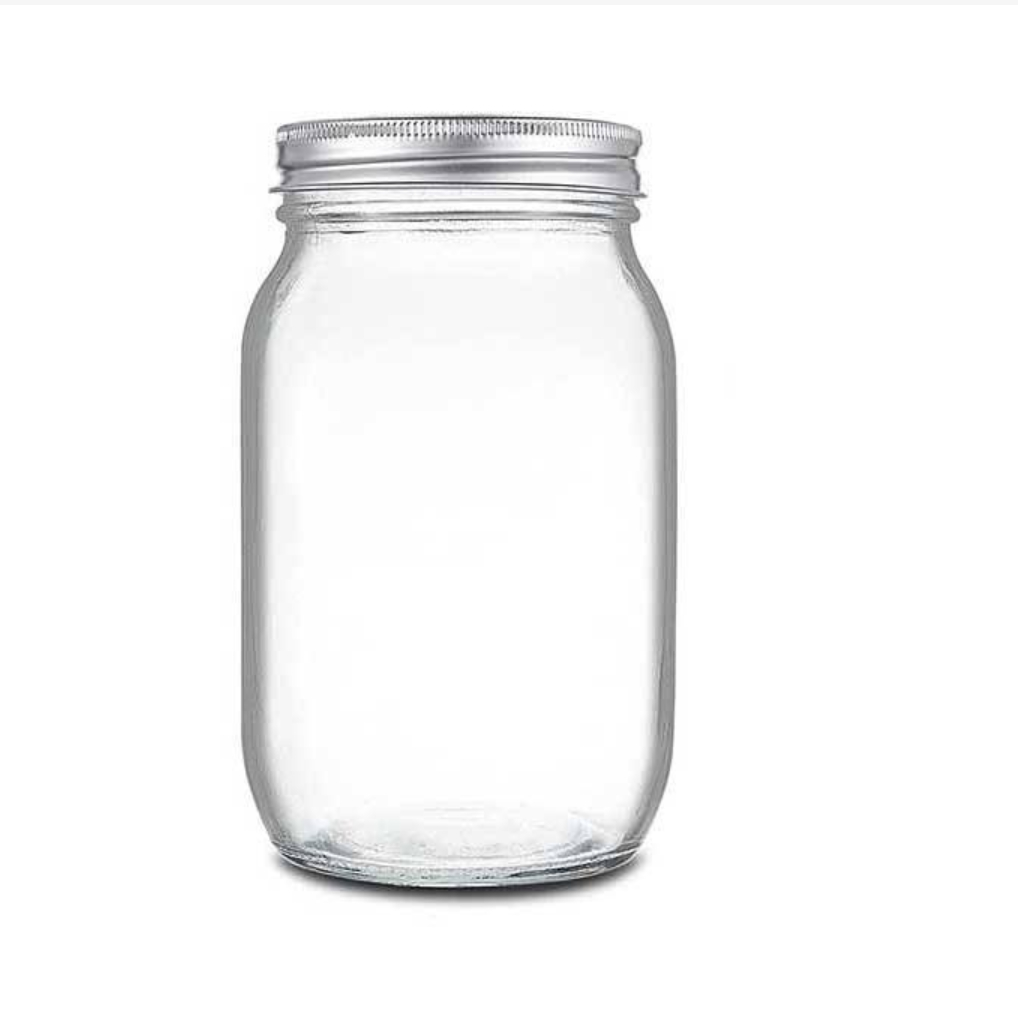 1 2 4pcs Mason Jars 16oz Glass Jars Food Storage Jars Food Container Jars Kitchen Gadgets ...
