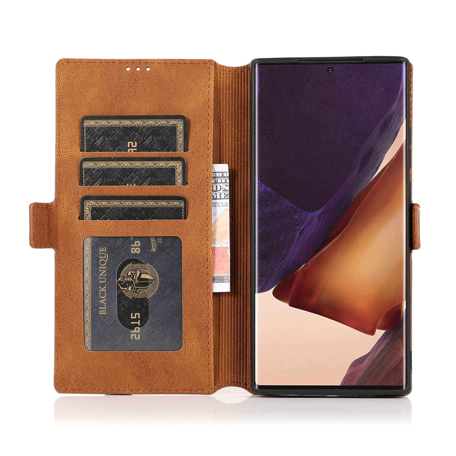 Luxury Embossed Pu Leather Phone Case Samsung Galaxy S23 S22 - Temu Canada