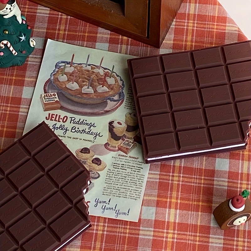Cute Mini Chocolate Notebook Tearable Portable Notepad - Temu