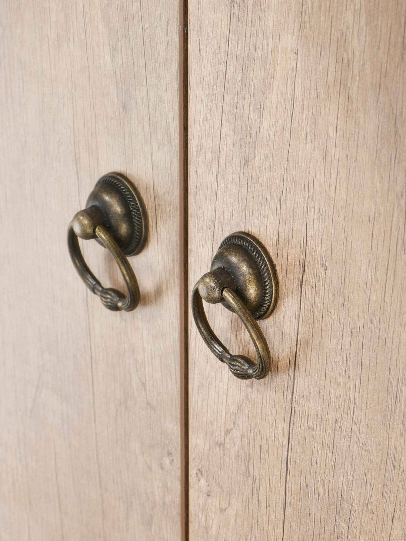 Antique Bronze Round Ring Pulls Retro European Style Cabinet - Temu