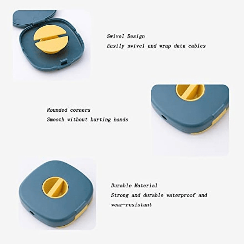 data cable storage boxes retractable cord management winders - Temu Norway
