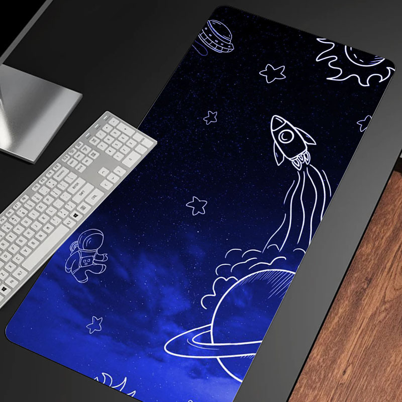 Anime Large Mouse Pad Cartoon Aircraft Gamer Gaming Desk - Temu