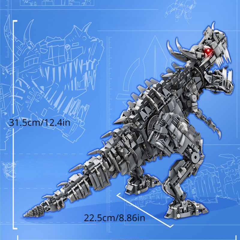 Build Your Own Mechanical Tyrannosaurus Rex With Behemoth Era Movable ...