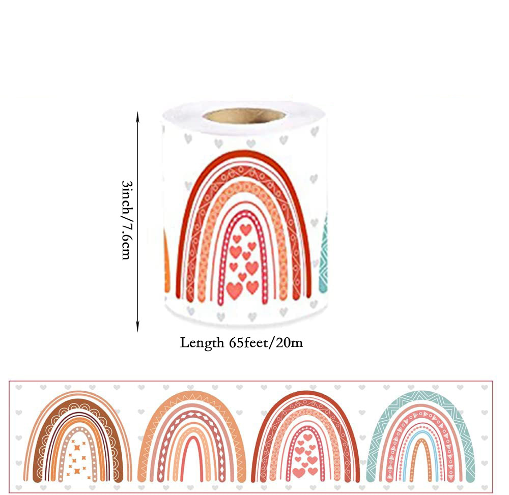 Rainbow Bridge Self adhesive Bulletin Board Border Perfect - Temu