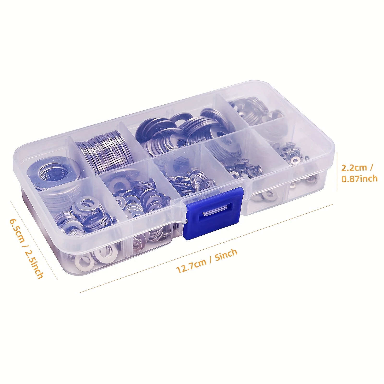 304 Stainless Steel Flat Washers Set Home Decor Factory - Temu