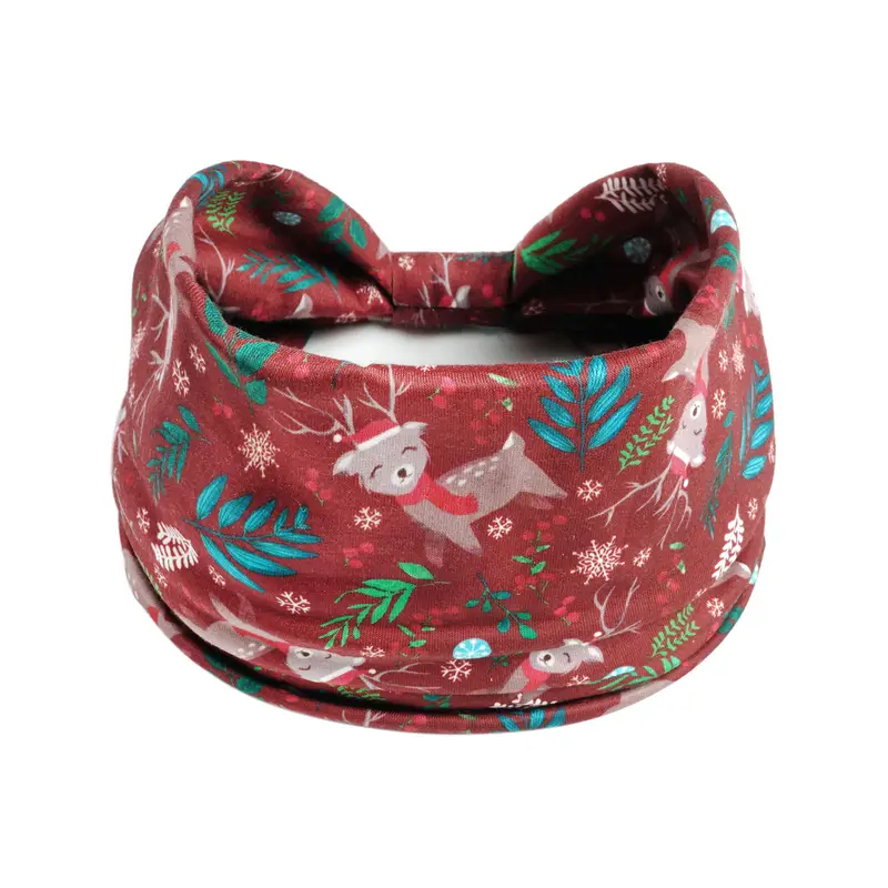 Festive Christmas Sports Headbands Absorb Sweat Fitness Temu Canada