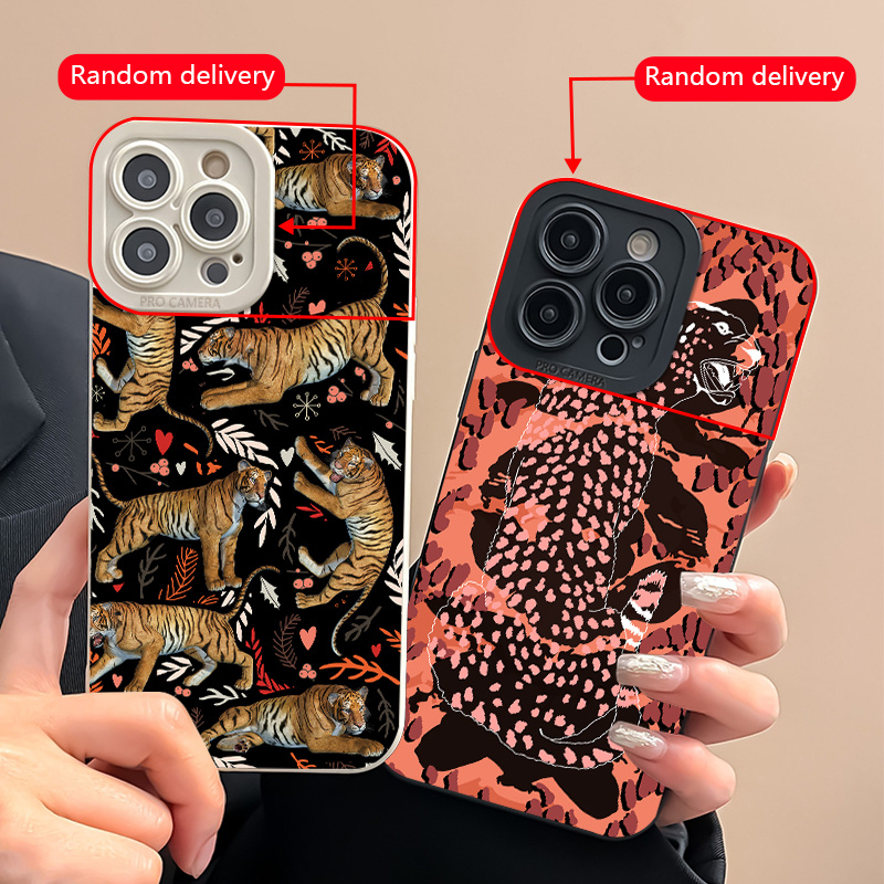 Tiger World Pattern Phone Case Iphone 11 12 13 14 Pro Max - Temu United Kingdom