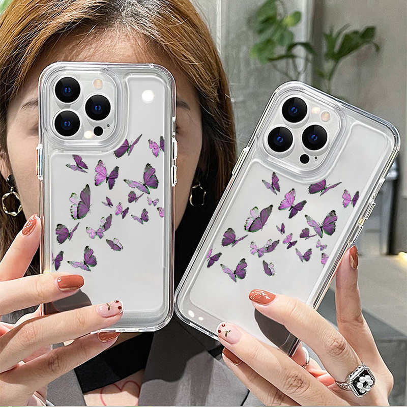 Colorful clearance Butterfly Pattern Phone