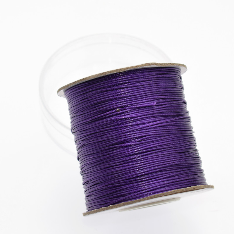 5 Meters/ Polyester Yarn Material Wax Thread Diy Beading - Temu Australia