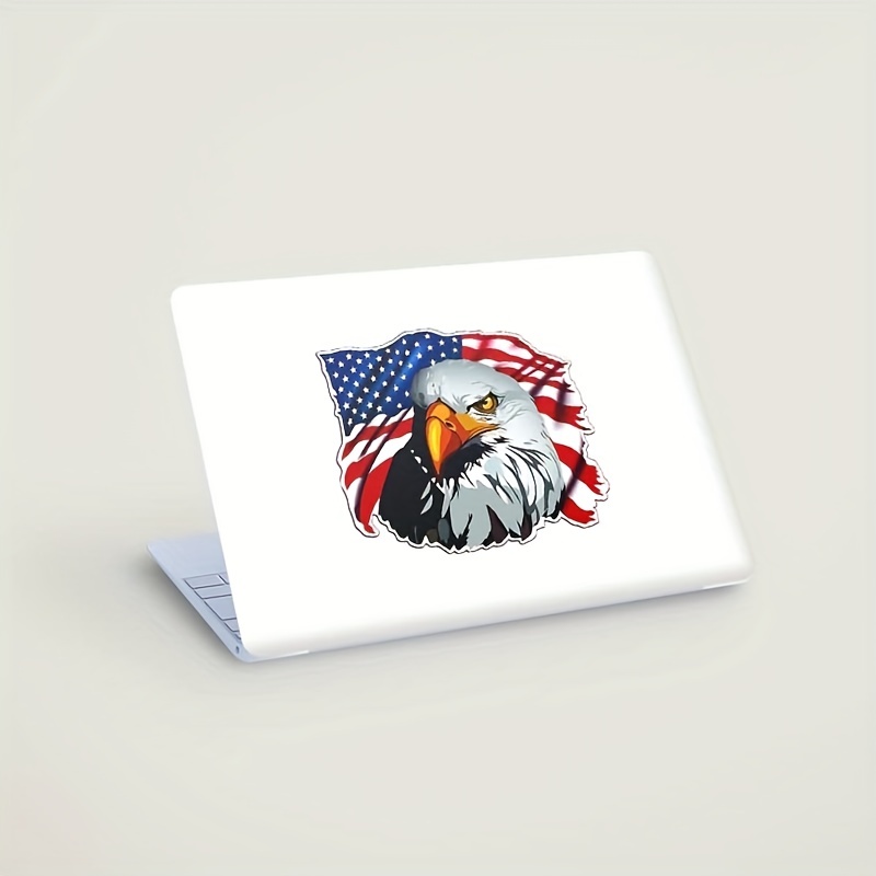 bald american flag vinyl sticker decal car truck suv - {region_name}