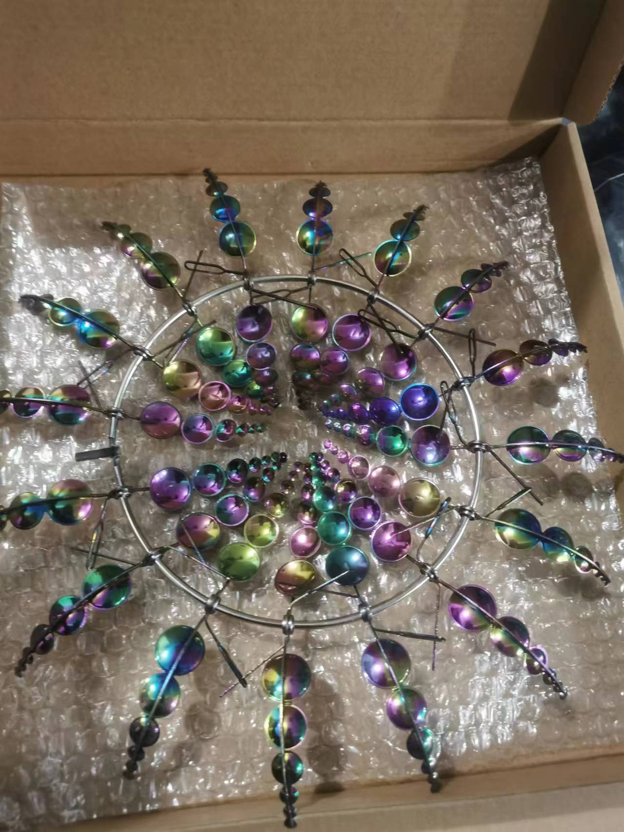 Unique Magical Metal Windmill Metal Garden Stake Move Wind - Temu